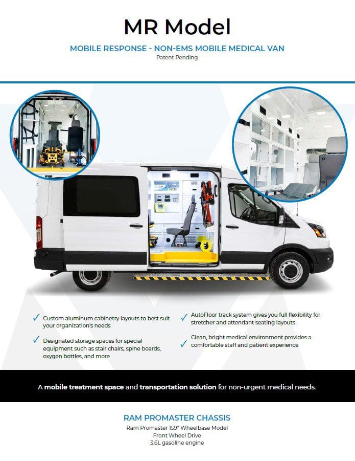 Mobile Response Vans | Mobile Medical Units | Avan Mobility
