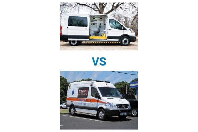 What Are the Differences Between EMT and NEMT Vans?
